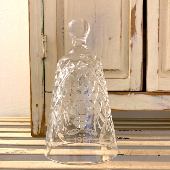 Waterford | Holiday | Waterford 991 Eight Maids A Milking Crystal Bell ...